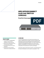 Data Sheet HPE Storage Fibre Channel Switch B-Series SN3600B | PDF ...