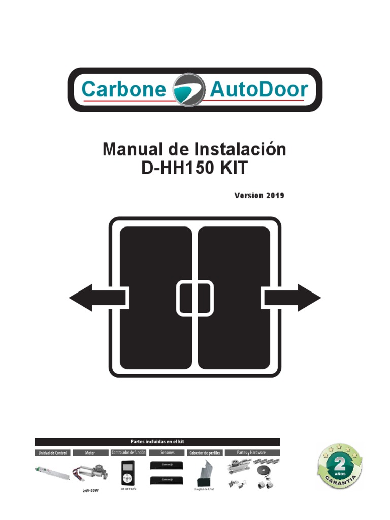 Manual Instalacion hh150 PDF | PDF | Tornillo | Electrónica