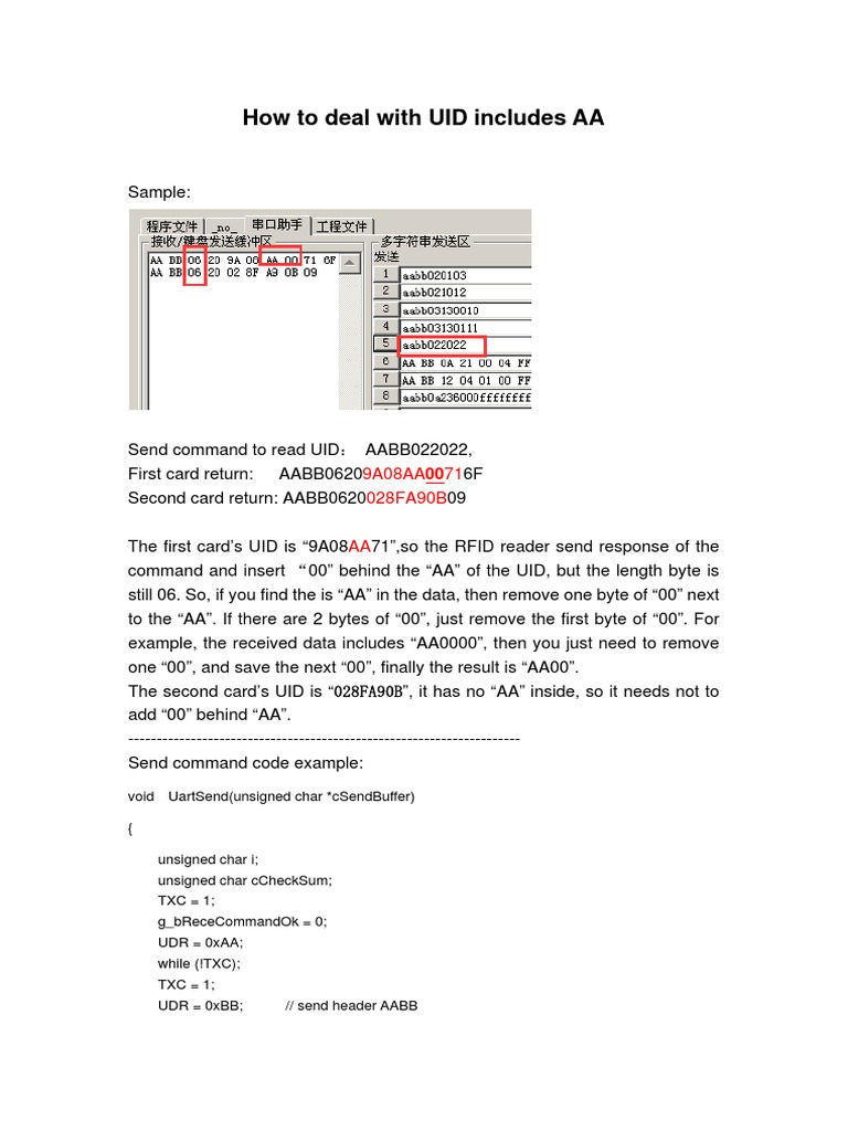 RFID Reader Programming Instruction | PDF | Computing | Computer Science