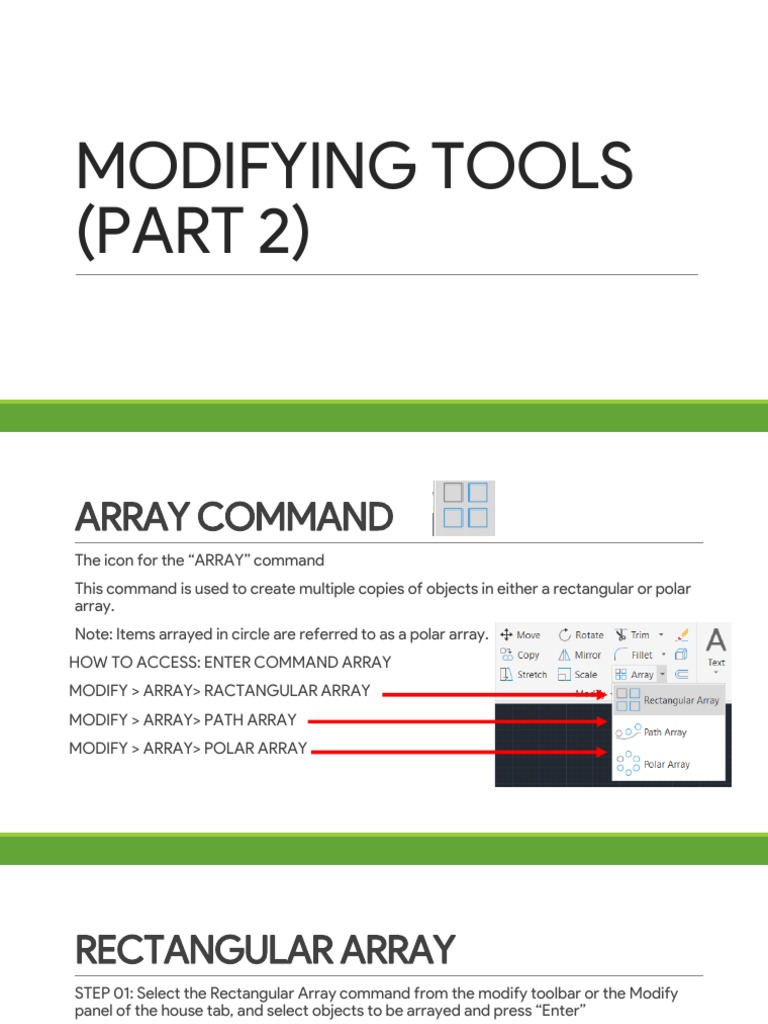 Module 7 MODIFYING TOOLS | PDF