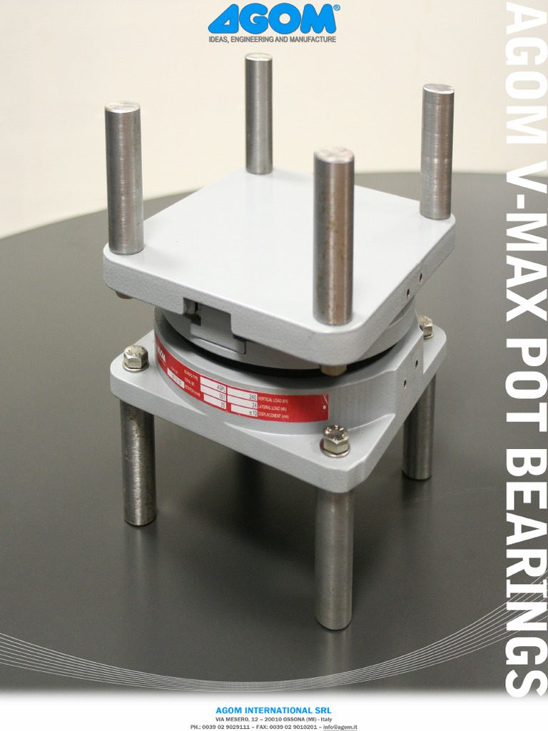 4-AGOM V-Max Bearings | PDF | Bearing (Mechanical) | Concrete