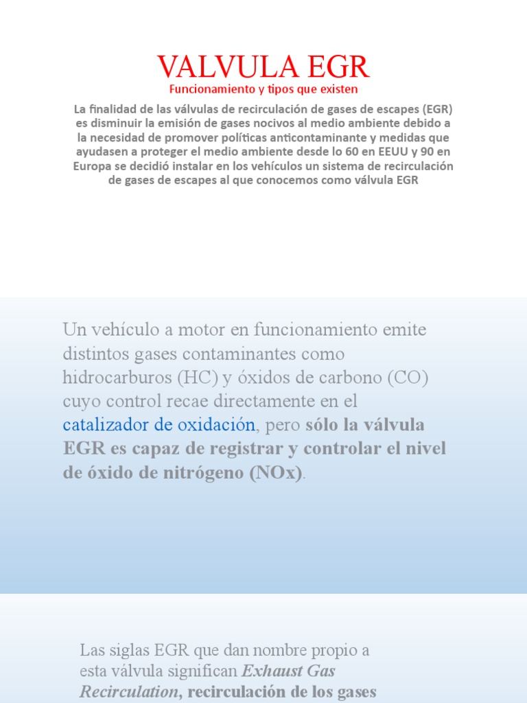 Valvula Egr | PDF | Máquinas rotativas | Ciencias fisicas