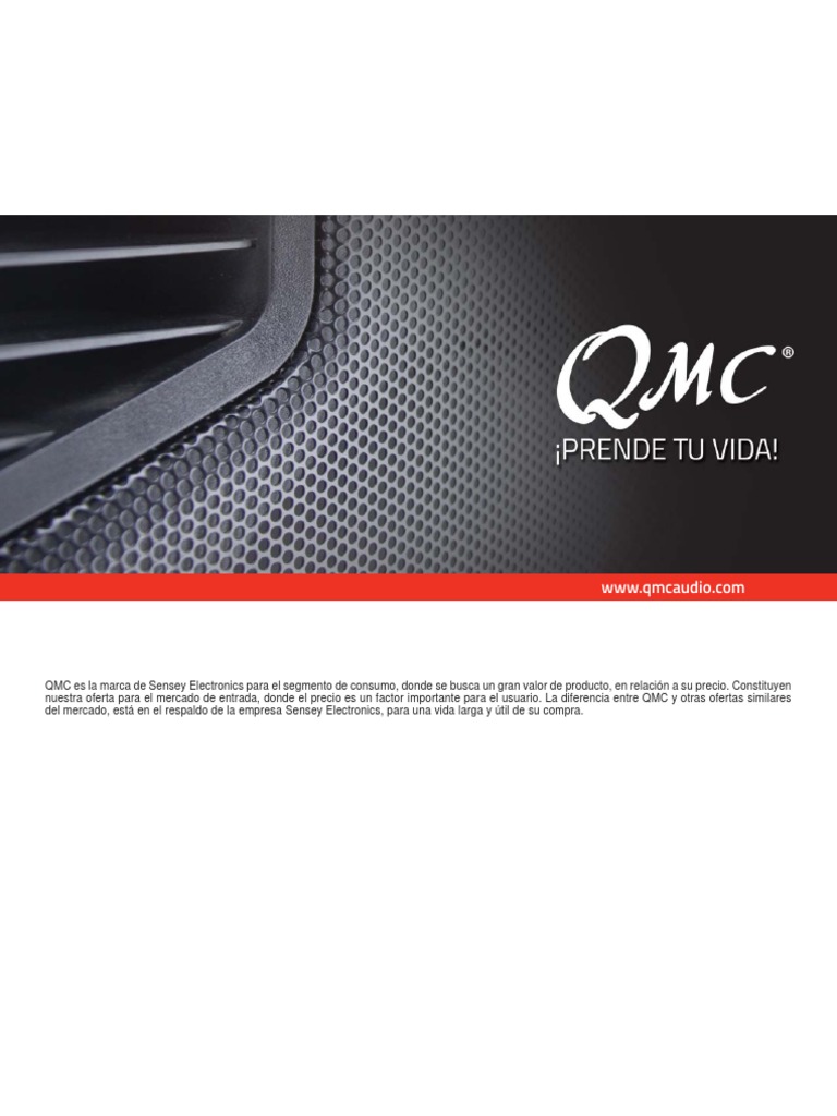 QMC | PDF | Altoparlante | Micrófono
