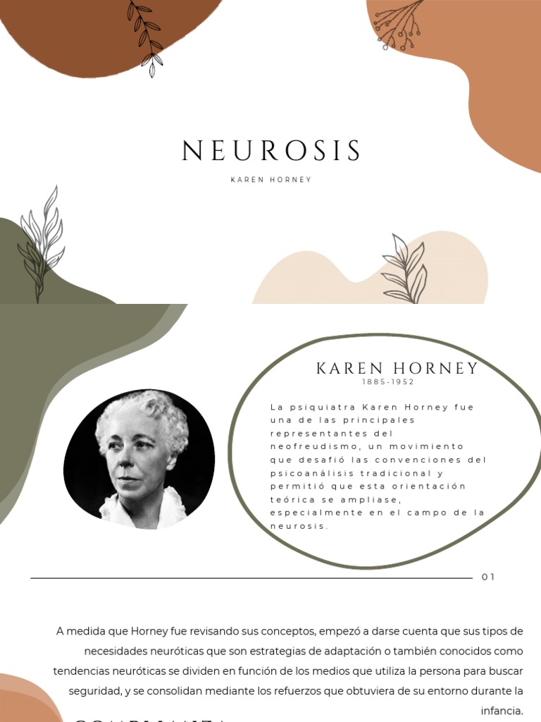 Necesidades neuróticas según Horney | PDF | Neurosis | Sicología