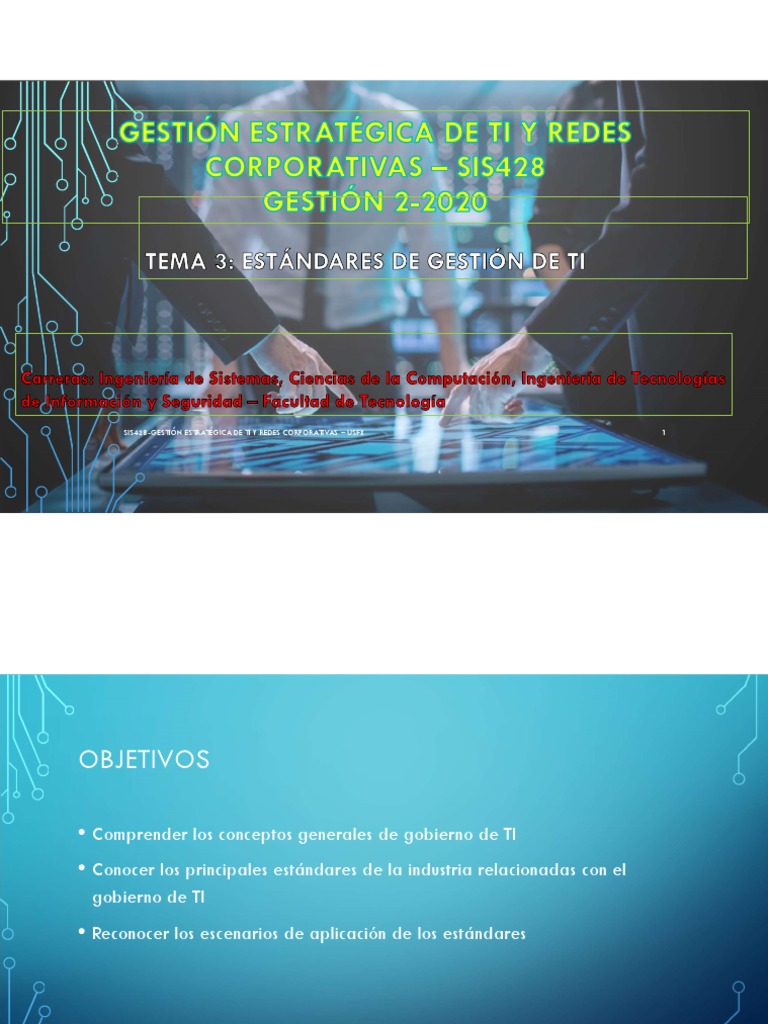 Estandares de Gestion de TI | PDF | Business | Economias Estandares de Gestion de TI | PDF | Business | Economias