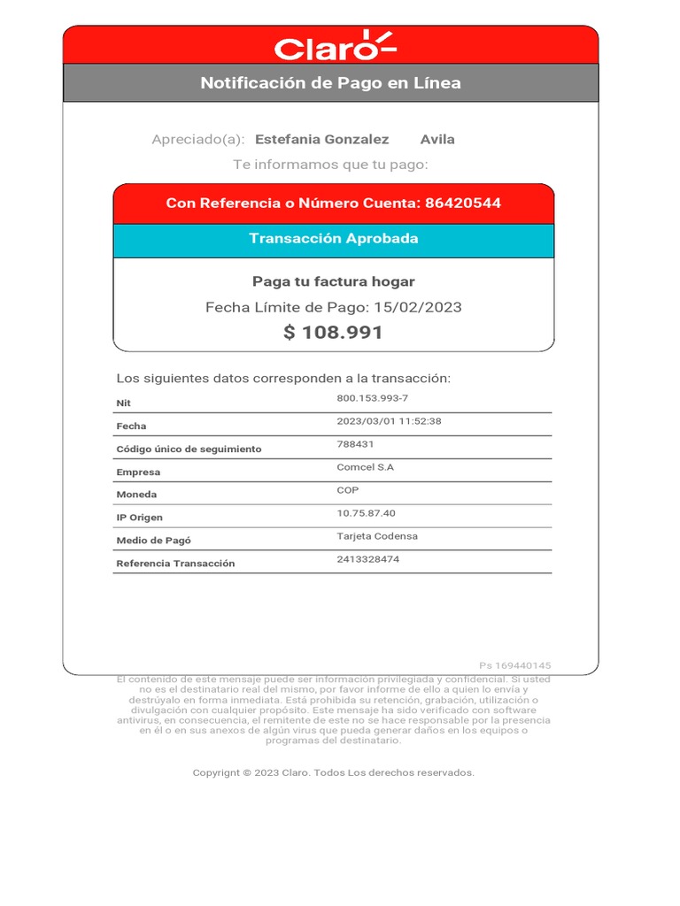 Comprobante 20230301-115247 PDF | PDF