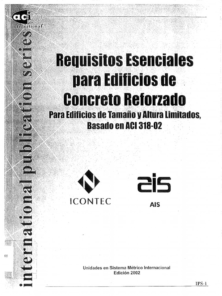 Concreto Reforzado Aci 318-02 | PDF