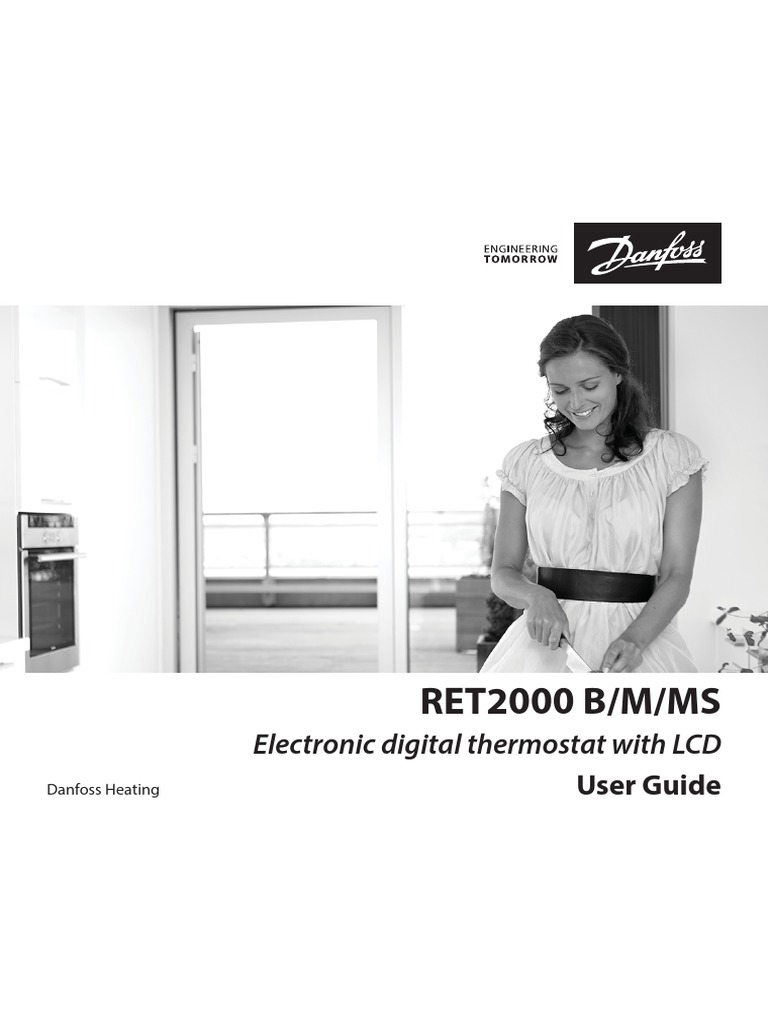 Danfoss RET2000 User Guide | PDF | Thermostat | Thermodynamics