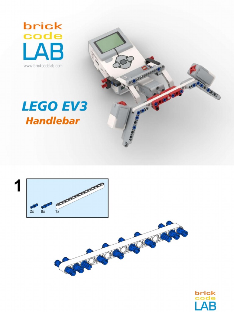 BrickCodeLab Lego EV3 Handlebar 45544 | PDF