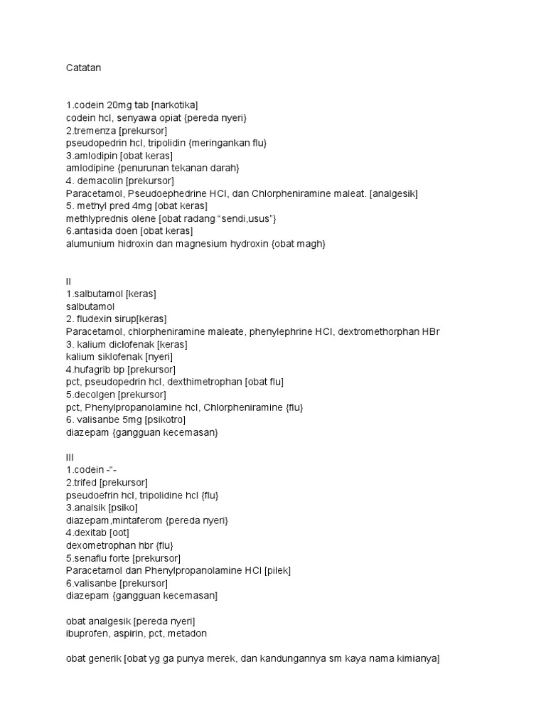 Catatan | PDF