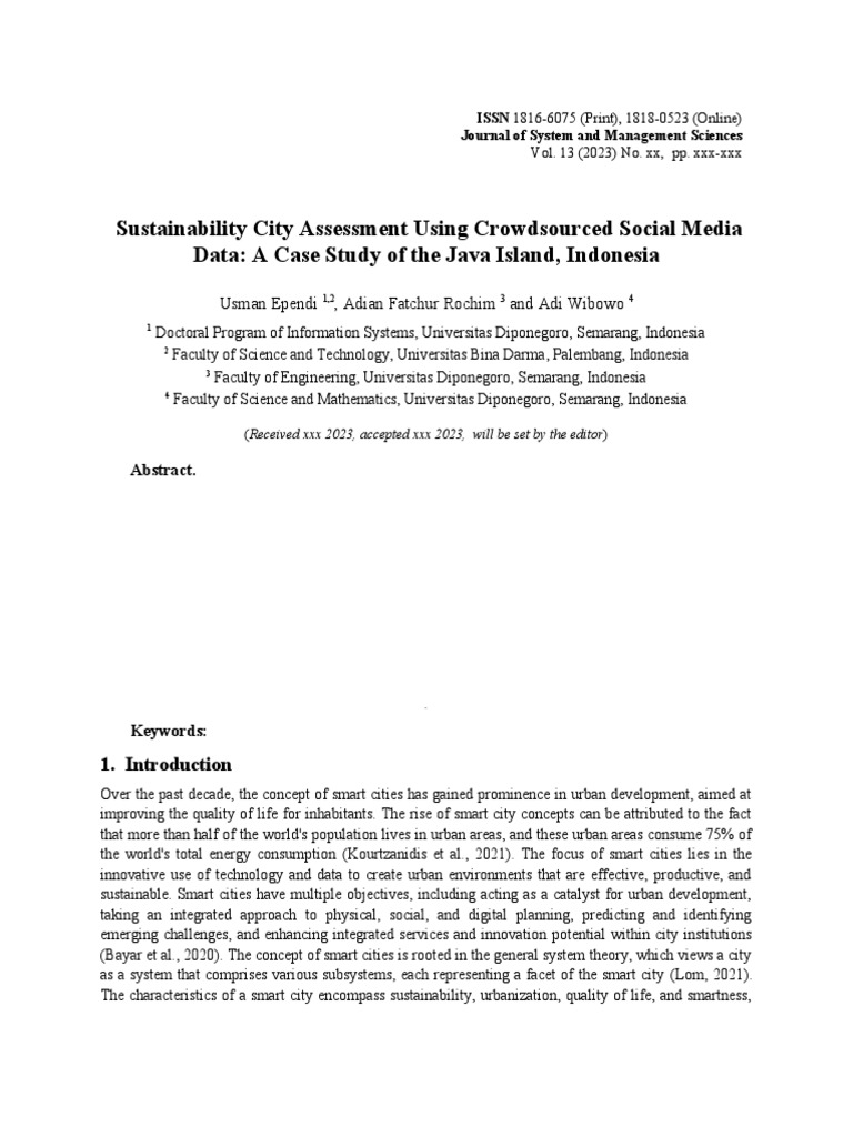 JSMS Template | PDF | Crowdsourcing | Social Media