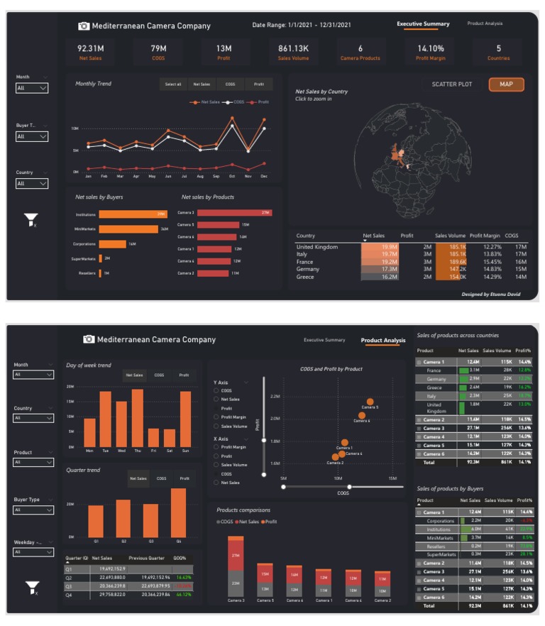 FP20 Analytics Challenge 2 - Mediterranean Camera Company PDF | PDF