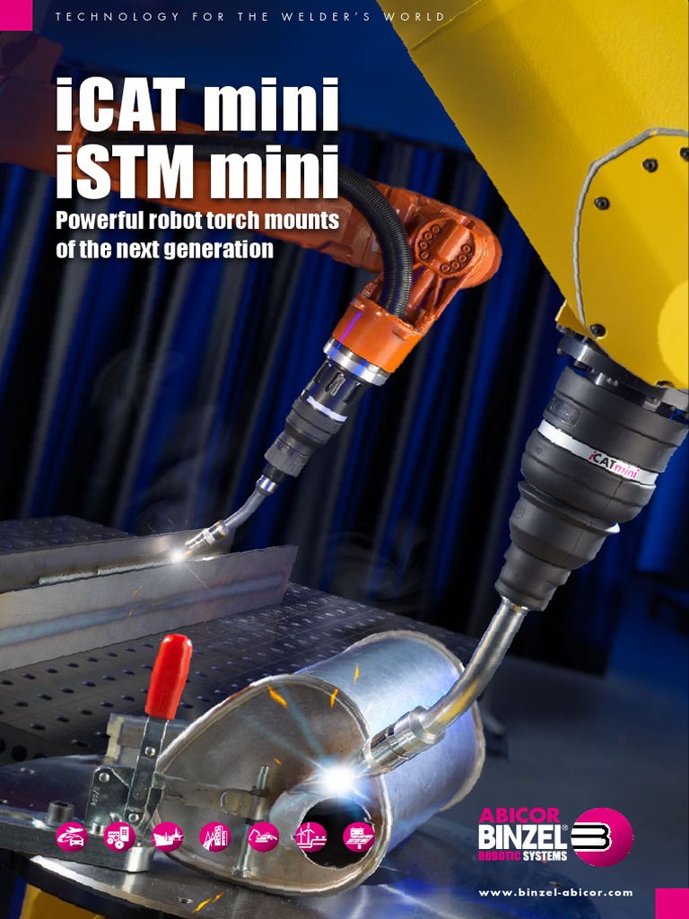 iCAT Mini iSTM Mini: Powerful Robot Torch Mounts of The Next Generation ...