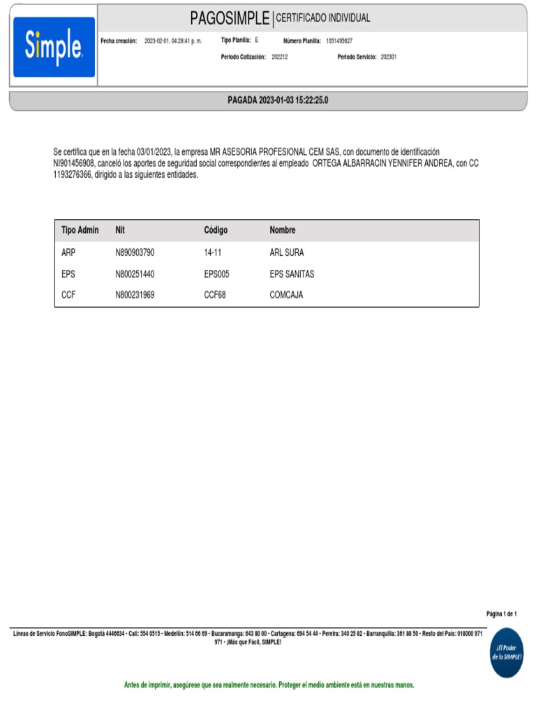 IndividualesCertificado 1051495627 20230201-042841-186 PDF | PDF