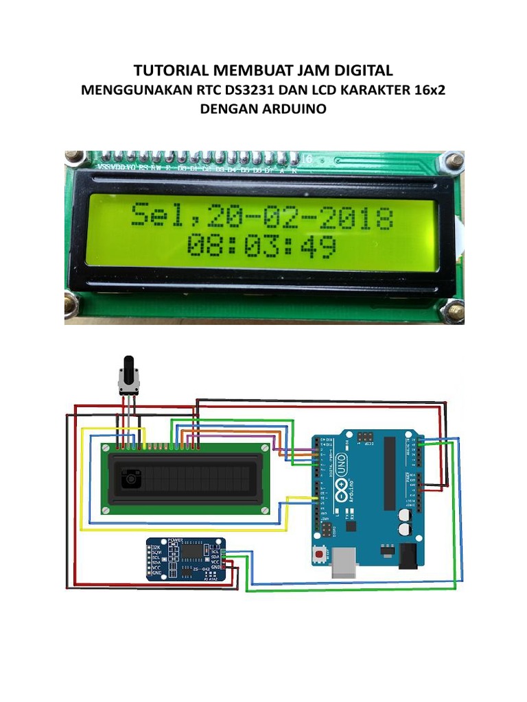 Jam Digital Arduino | PDF