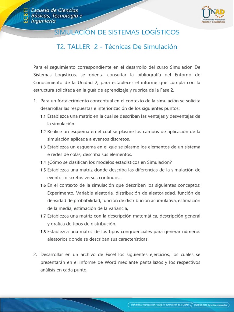 ANEXO 2 - Técnicas de Simulación | PDF | Simulación | Aleatoriedad