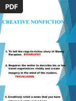 Creative Nonfiction | PDF | Creative Nonfiction | Essays