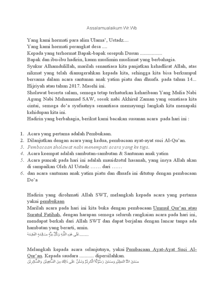 protokol acara | PDF