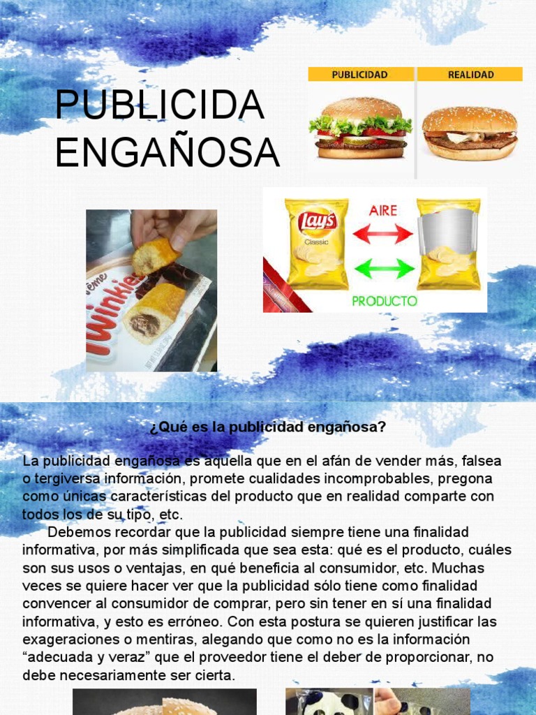 Publicidad Engañosa | PDF | Publicidad