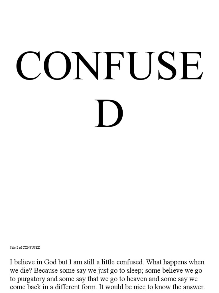 Lesson 7 Before After Signs | PDF | Theology | Religious Belief And ...