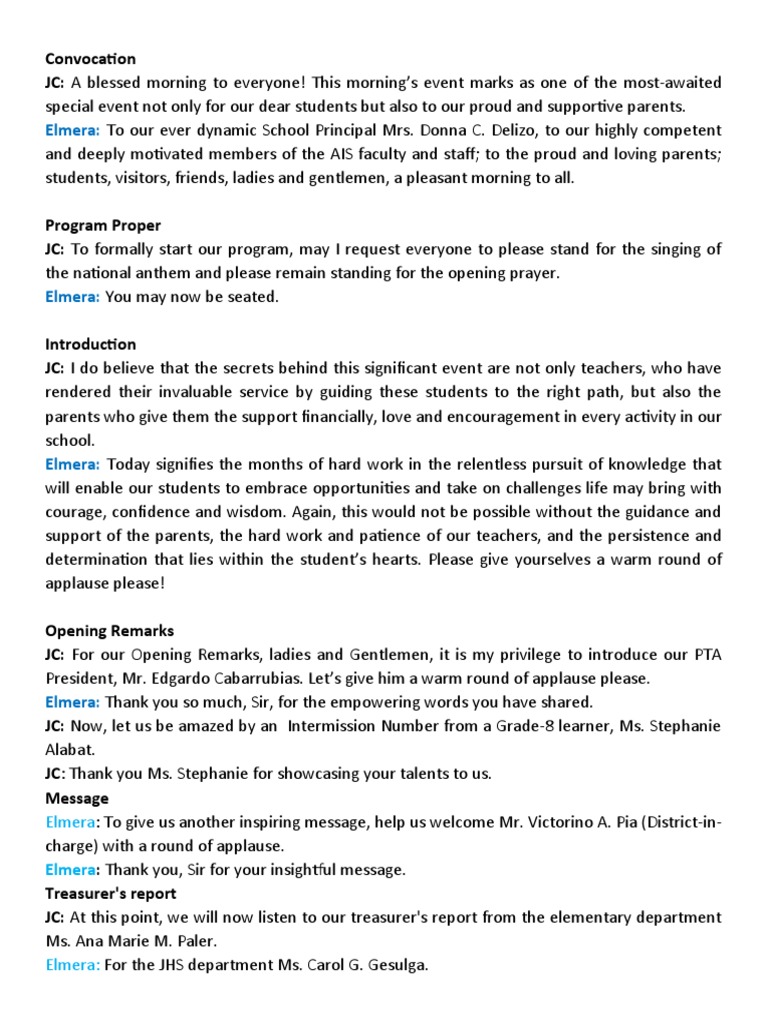 Portfolio Day EMCEE | PDF