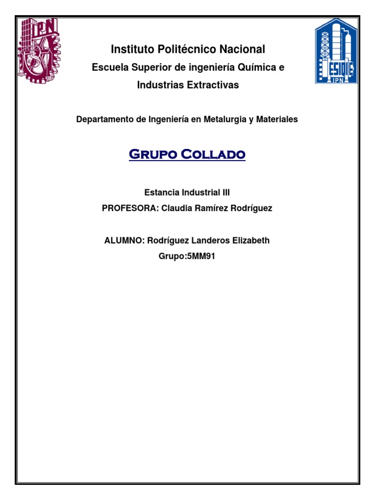 Grupo Collado: Líder en Acero en México | PDF | Acero | México