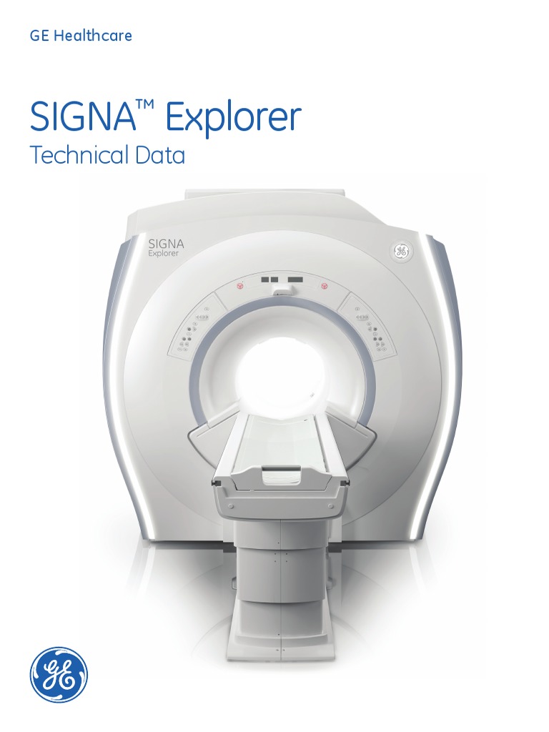 GE MRI SIGNA EXPLORE 1.5T Catalog Datasheet PDF | PDF | Analog To ...