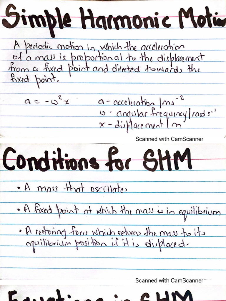 U1 Physics Module 2 Flashcards | PDF