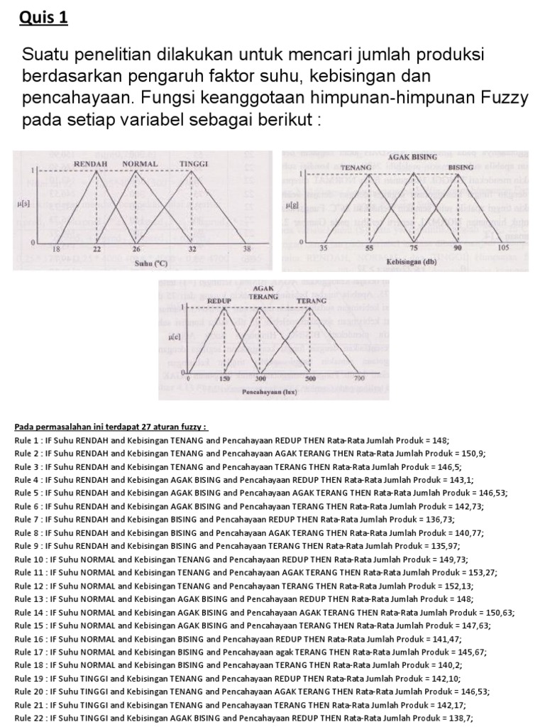 Quis 1 | PDF | Sains & Matematika