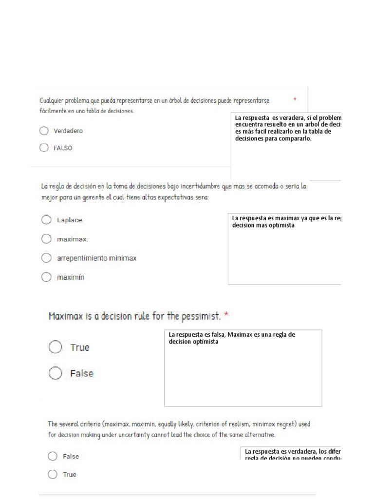 Parcial 1 IO2 Parejas | PDF | Toma de decisiones | Cognición