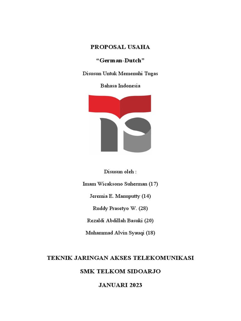 Format Proposal Usaha | PDF