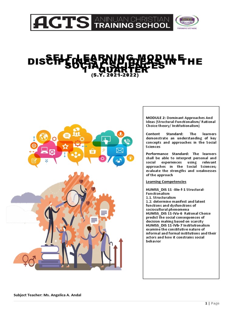 Key Social Science Approaches Explained | PDF | Institution | Rationality