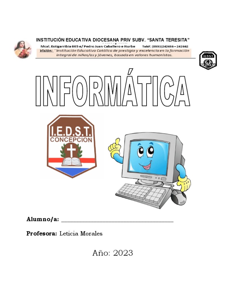 Manual de Informática 1º Grado | PDF | Informática | Bienes manufacturados