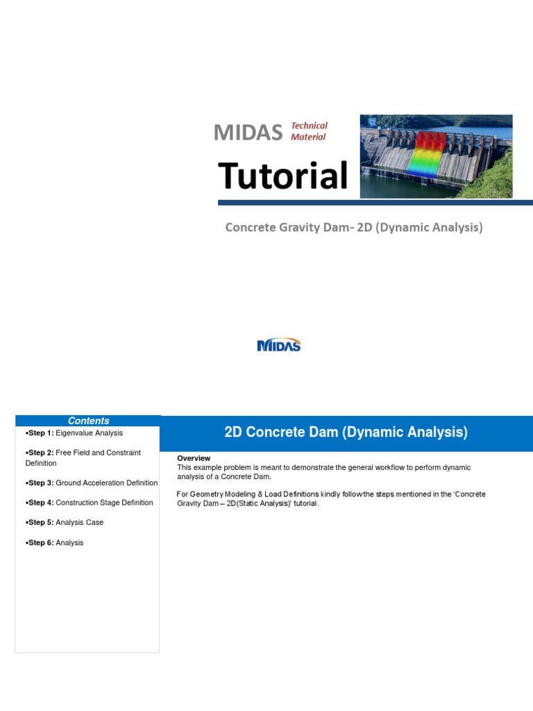 Dynamic Analysis Midas GTS NX | PDF | Mode (Statistics) | Applied And ...