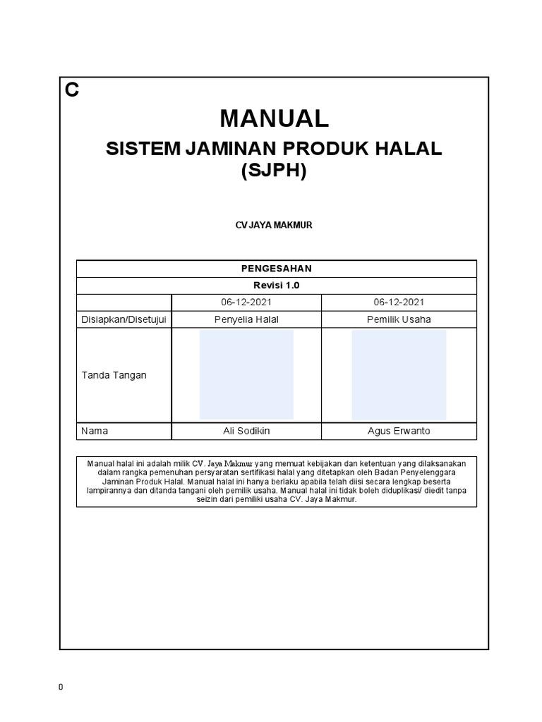 Manual SJPH | PDF