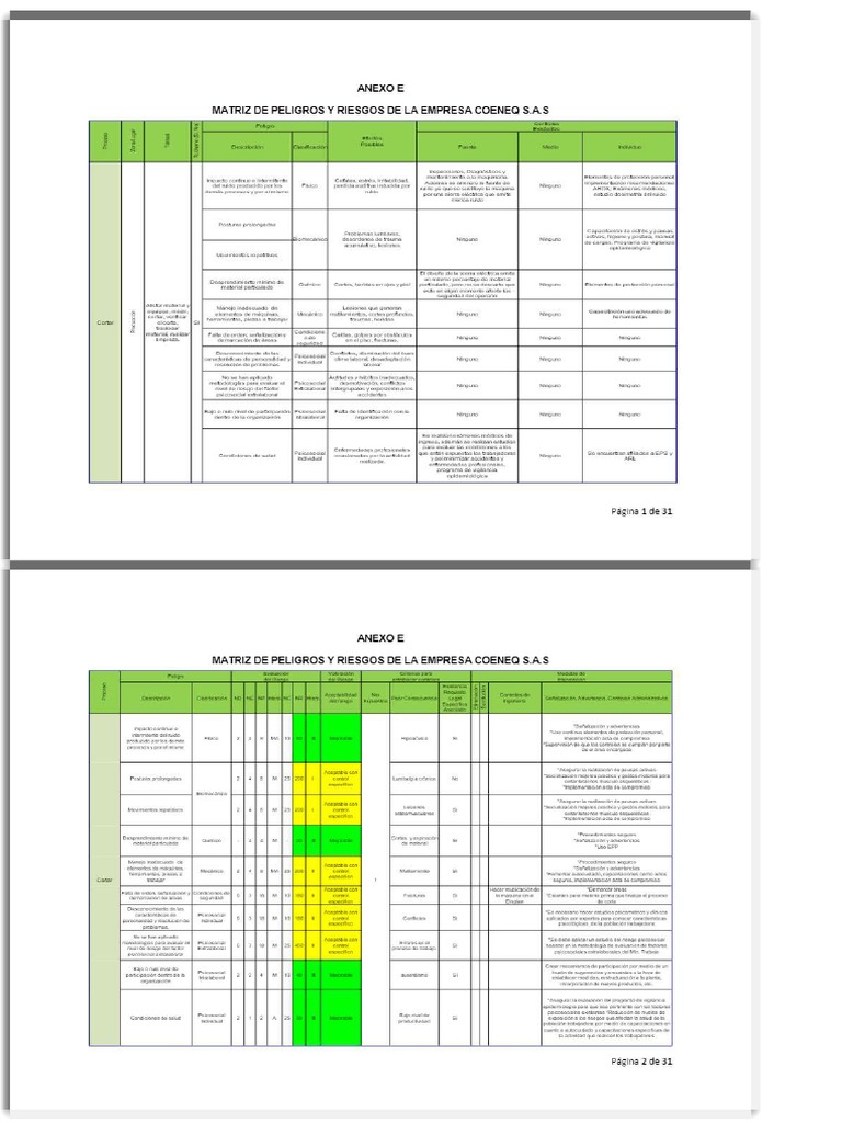 Matriz de Control | PDF