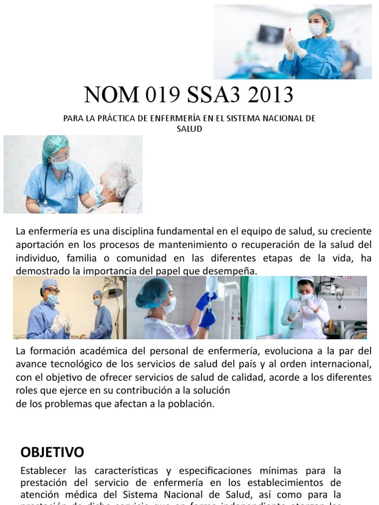Normativa Enfermería en Salud México | PDF | Enfermería