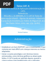 Apostila CAT - Com Pranchas (2022) | PDF | Psicologia | Ciências comportamentais
