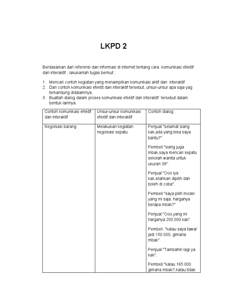LKPD 2 (Herlina KW) | PDF