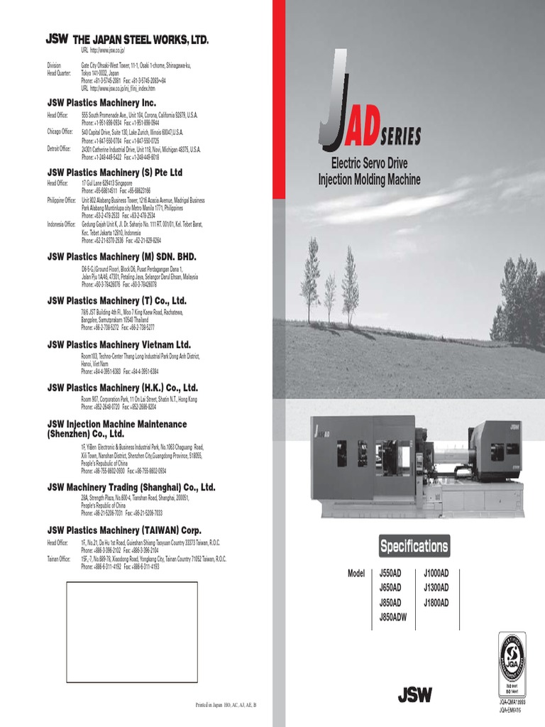 JSW Machinery Locations | PDF | Secondary Sector Of The Economy ...