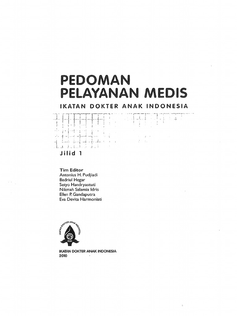 Pedoman Pelayanan Medis Jilid 1 PDF | PDF