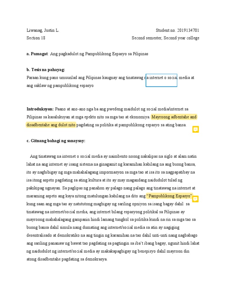 Liwanag Justin PDF | PDF