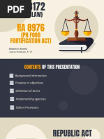 RA 8172 - Asin Law | PDF | Micronutrient