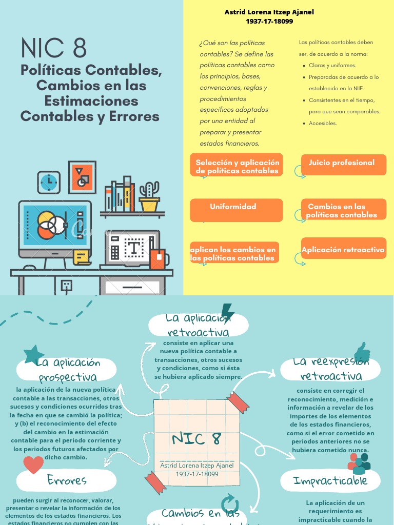 NIC 8 Astrid Itzep | PDF | normas internacionales de INFORMACION FINANCIERA | Contabilidad