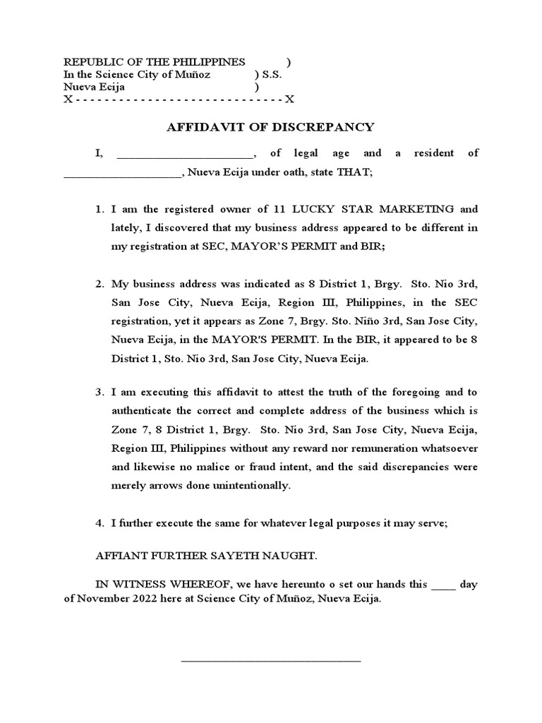 One and The Same Person | PDF