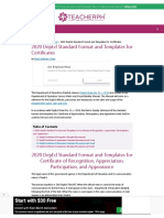 DepEd Standard Format and Templates For Certificates | PDF | Typefaces ...