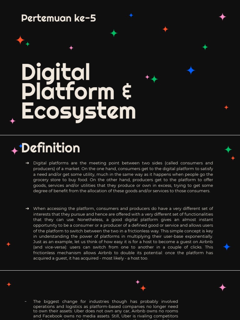 An In-Depth Look at the Key Characteristics of Digital Platforms and ...