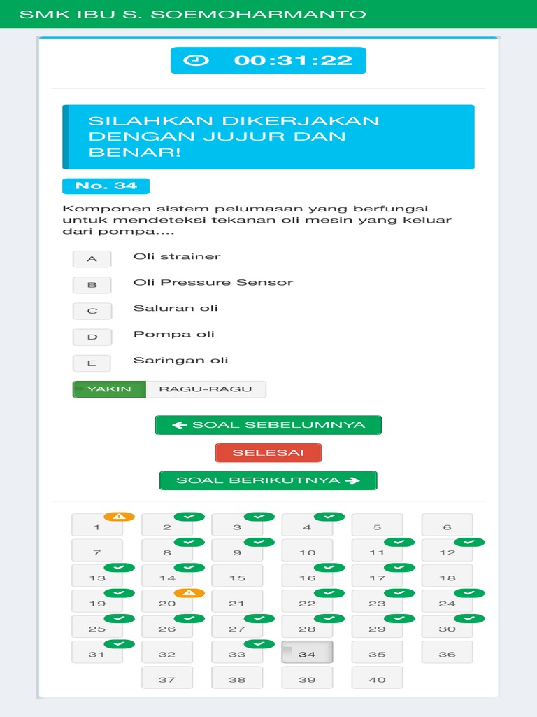 Lembar Ujian 2 PDF | PDF