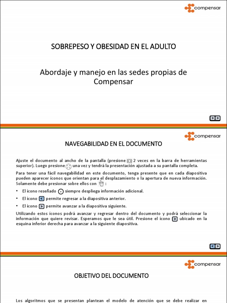 Obesidad Del Adulto en Compensar V3 PDF | PDF | Obesidad | Índice de masa corporal