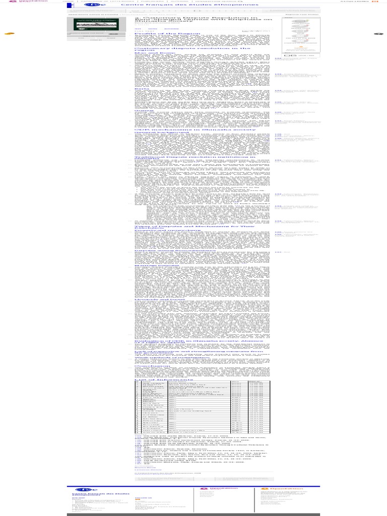 Profile of The Region: 3. Customary Dispute Resolution in Beni-Shangul ...